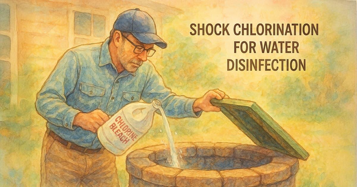 Shock Chlorination of Wells | Well Water Program | Oregon State University